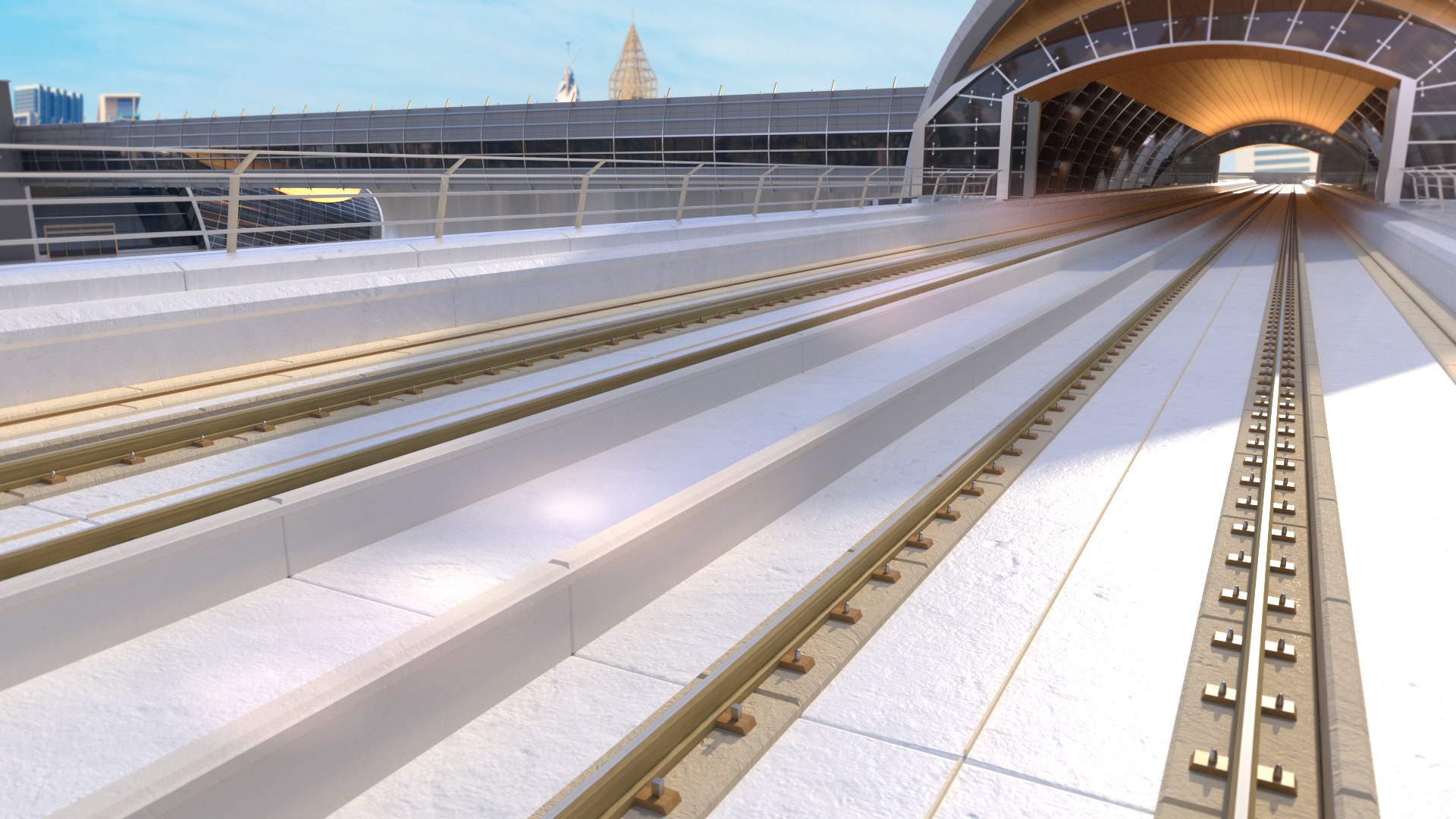 3D Dubai Metro Stations - TurboSquid 1551807