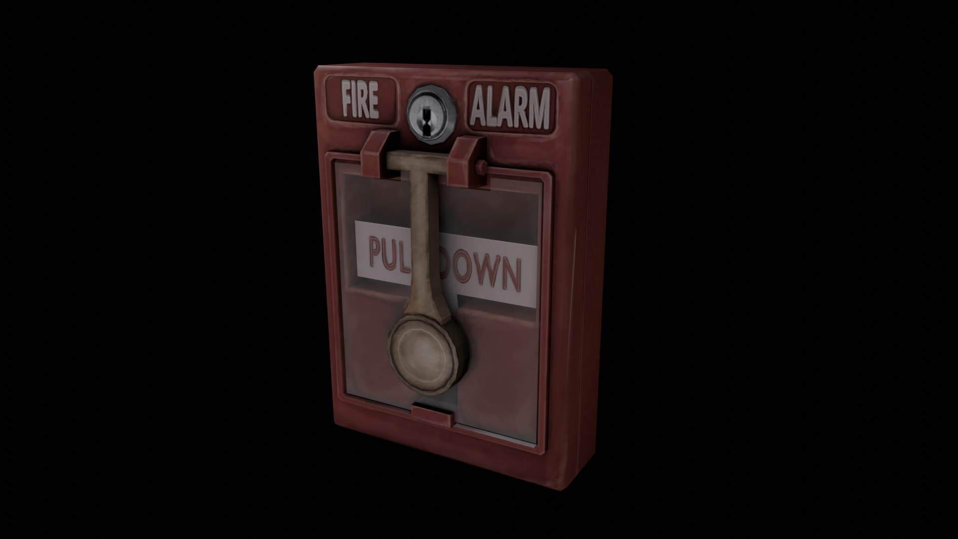3D Fire Alarm Button Model - TurboSquid 2210475
