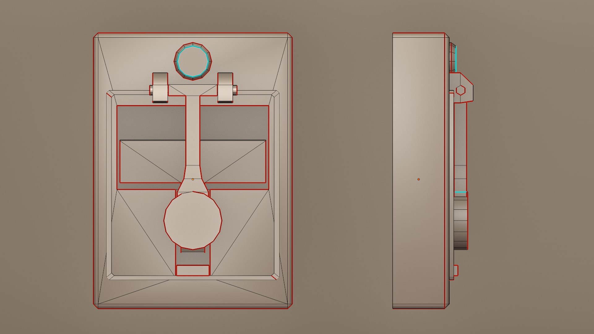3D Fire Alarm Button Model - TurboSquid 2210475