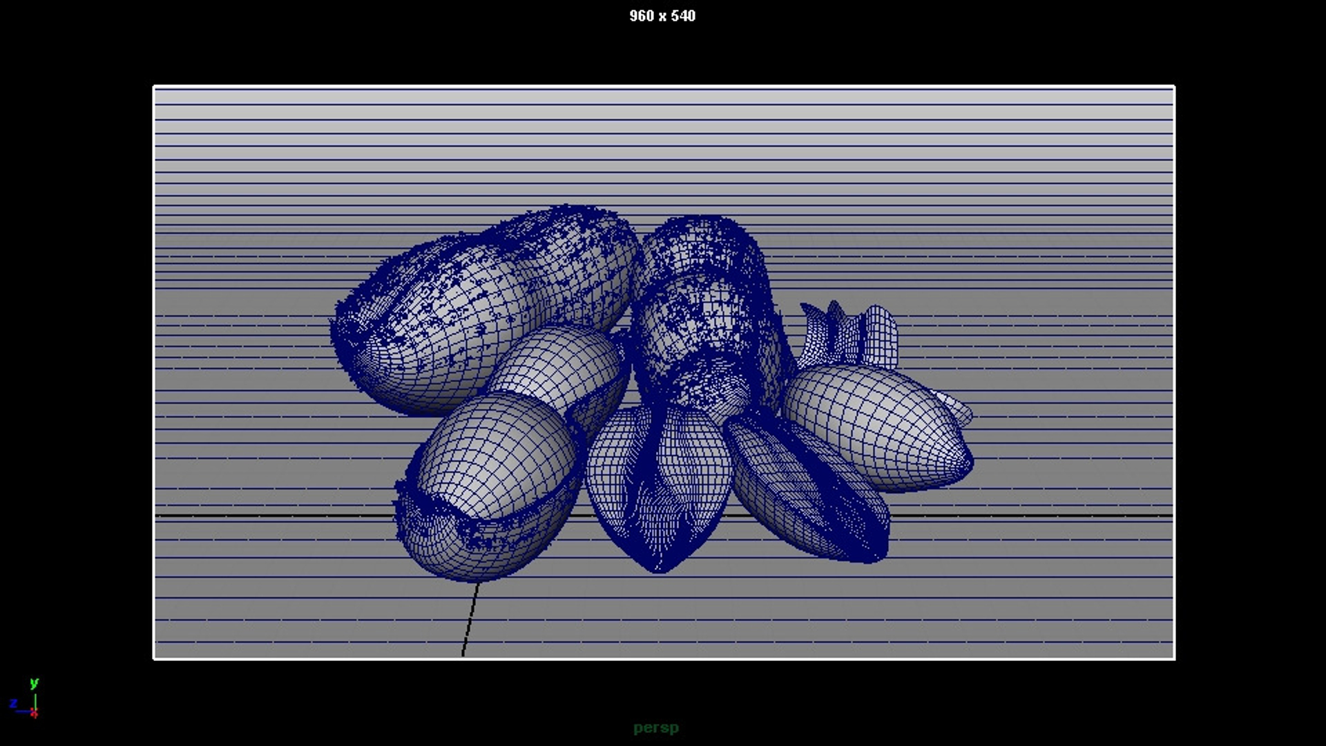 Realistic Peanut 3d Obj