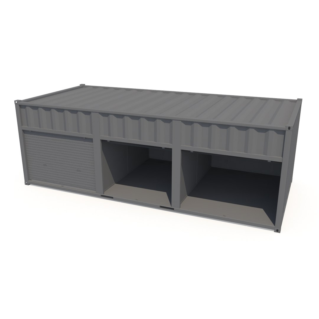 3D Container Storage Model - TurboSquid 1678507