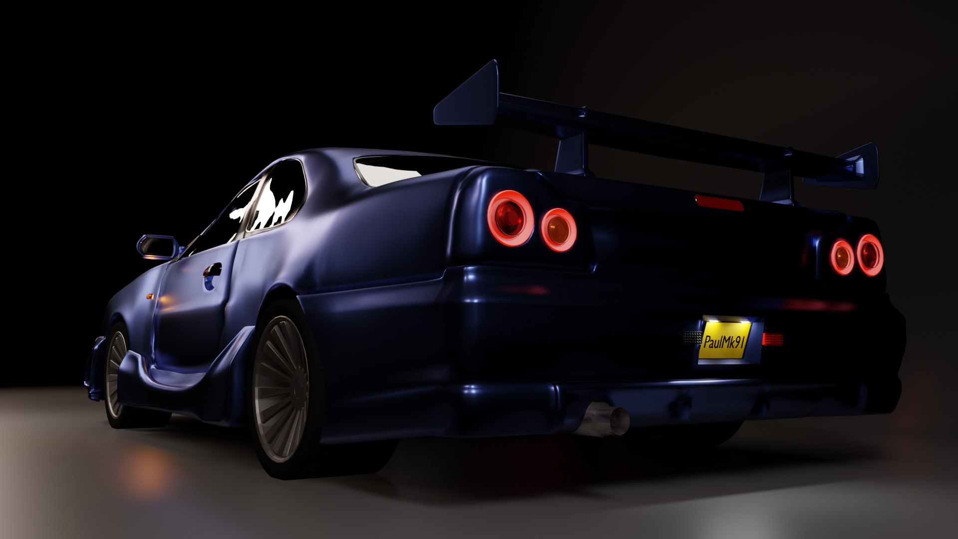 Nissan Skyline GTR-R34 3D 모델 - TurboSquid 2072987