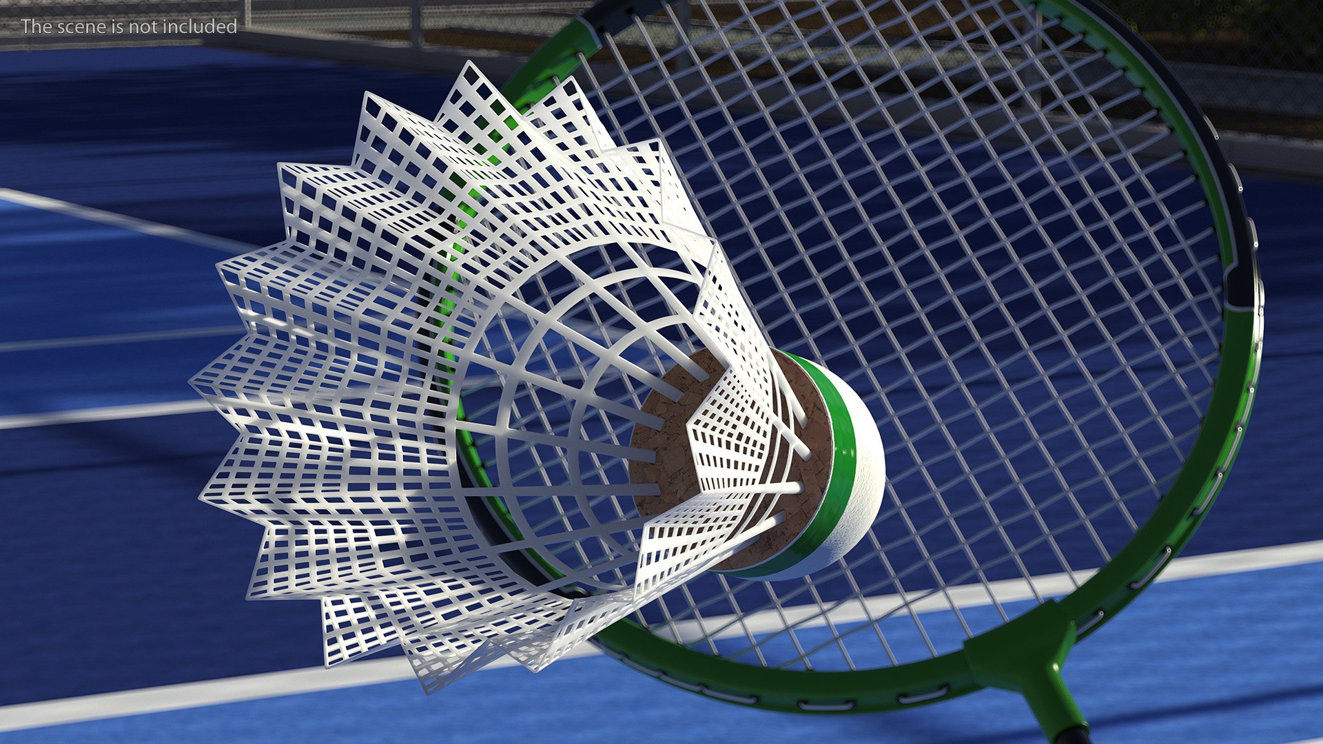 3D Plastic Shuttlecock Model - TurboSquid 2144495