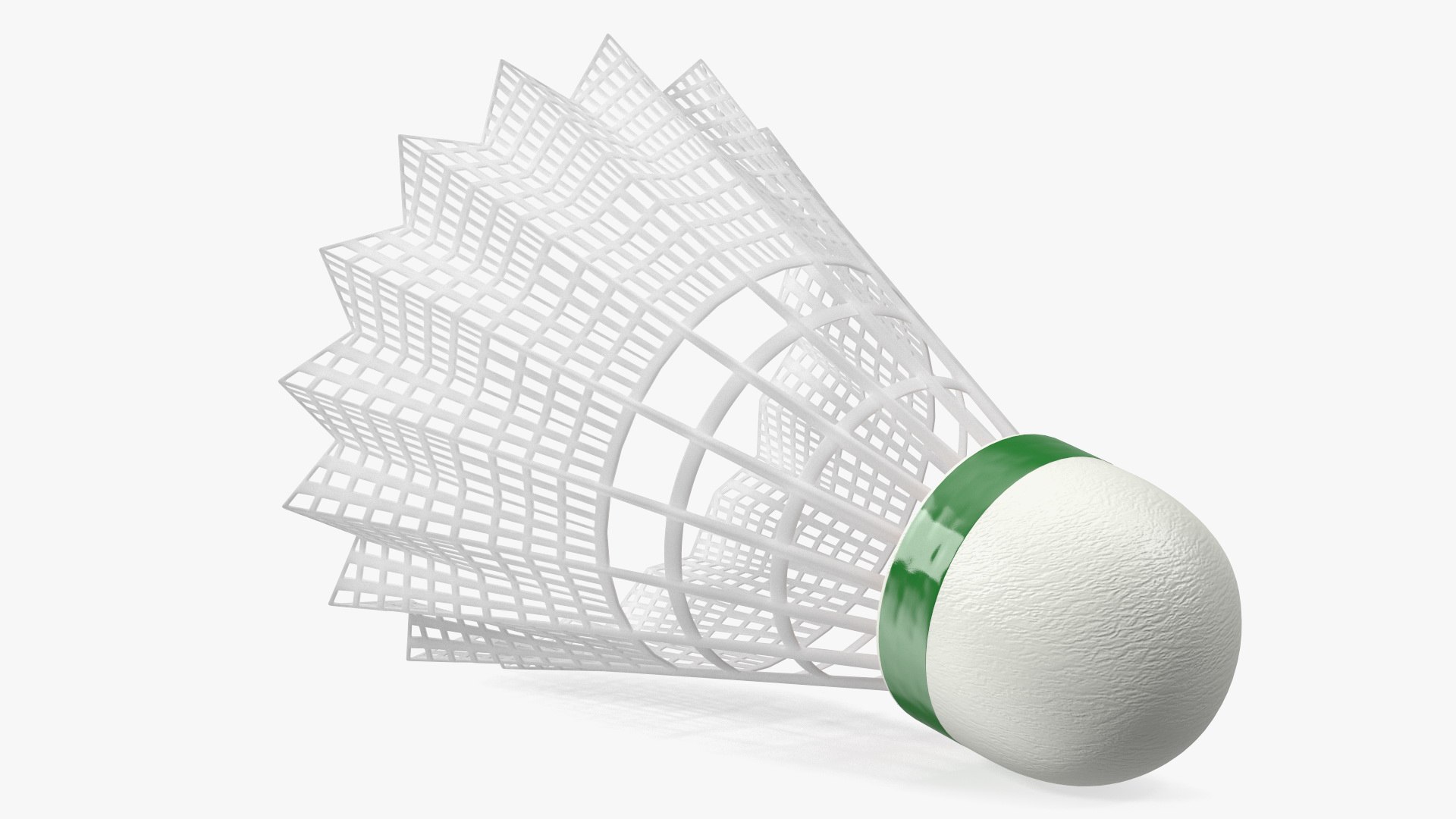 3D Plastic Shuttlecock model - TurboSquid 2144495