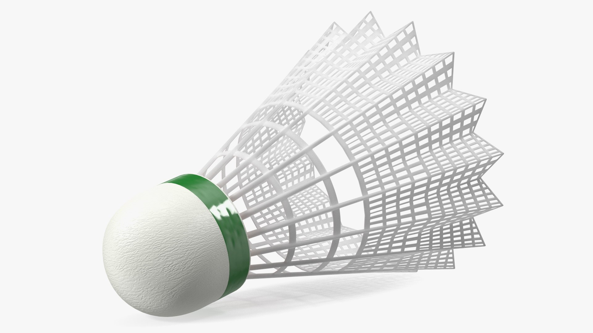 3D Plastic Shuttlecock Model - TurboSquid 2144495
