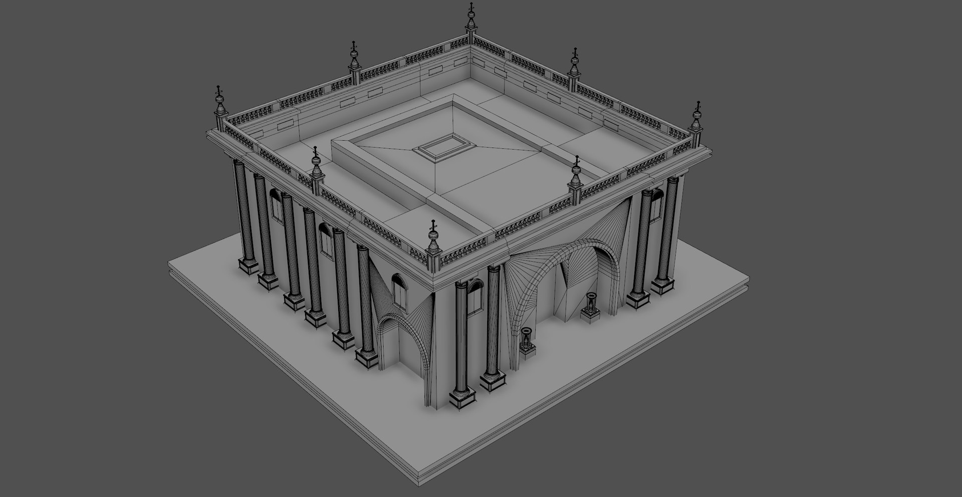 Free Ancient Building Temple 3D - TurboSquid 2351367