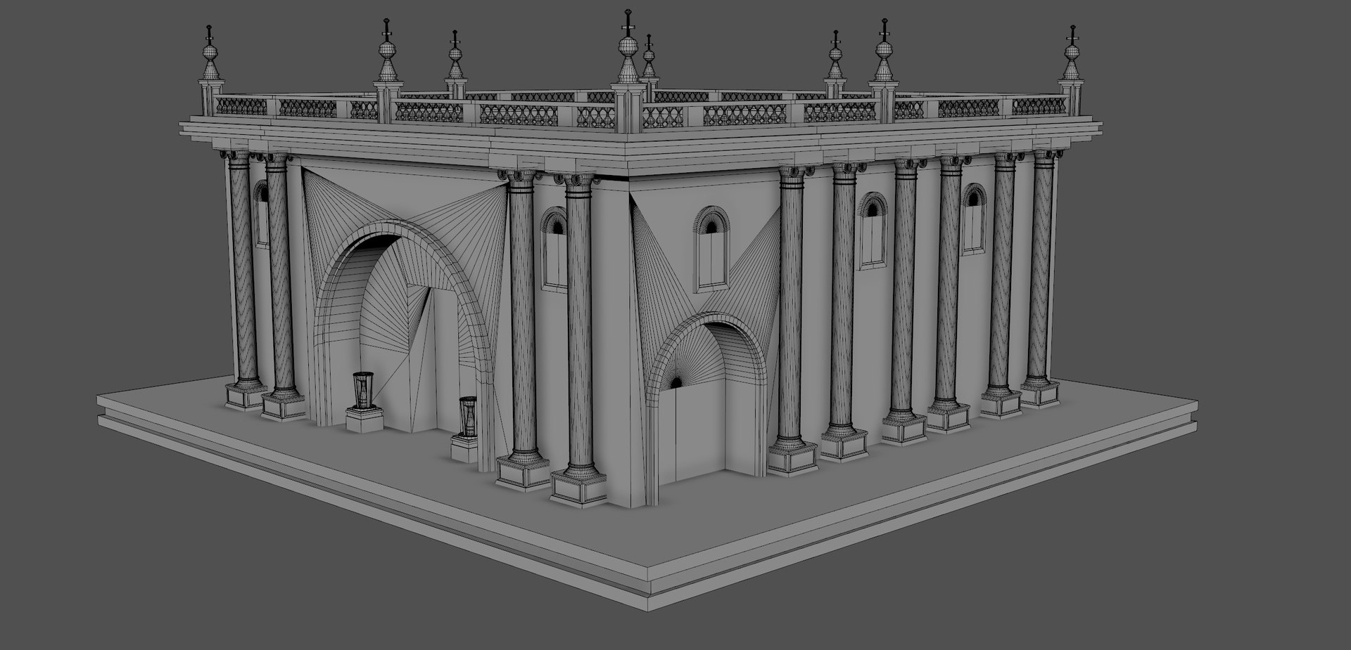 Free Ancient Building Temple 3D - TurboSquid 2351367