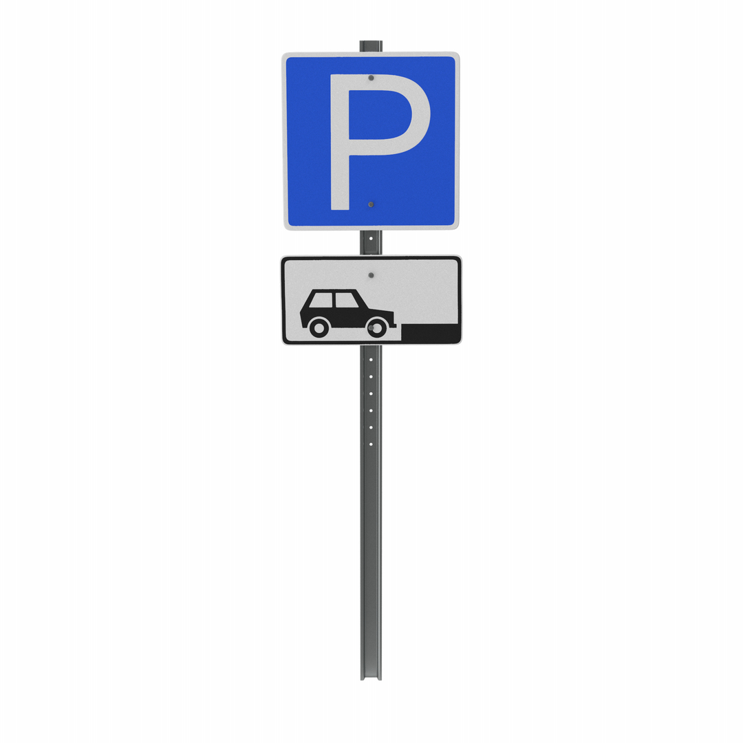 Parking Road Signs Collection 3D Model - TurboSquid 2082430