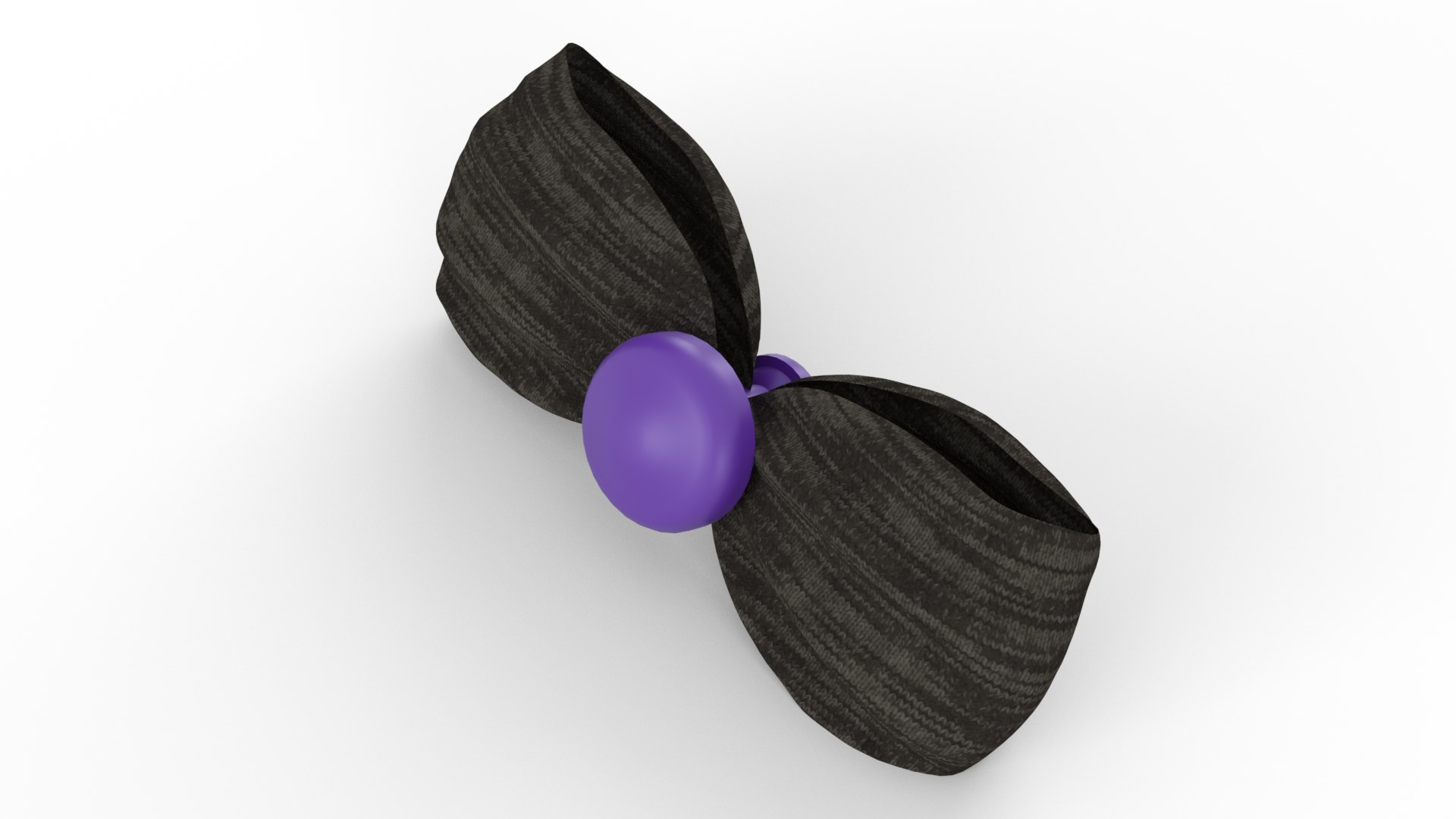 Hair Bow 3D Model - TurboSquid 1912315