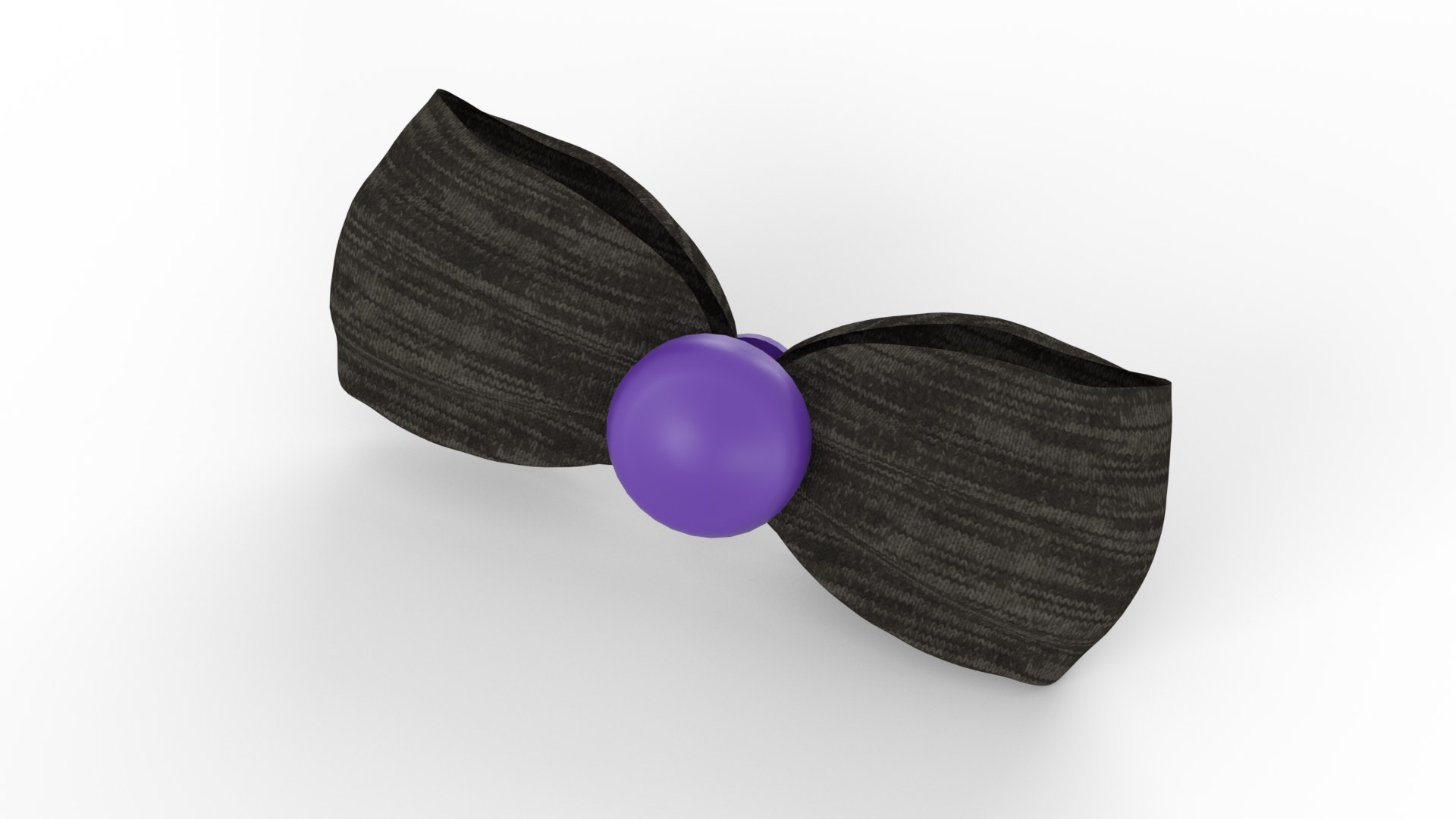 Hair Bow 3D Model - TurboSquid 1912315