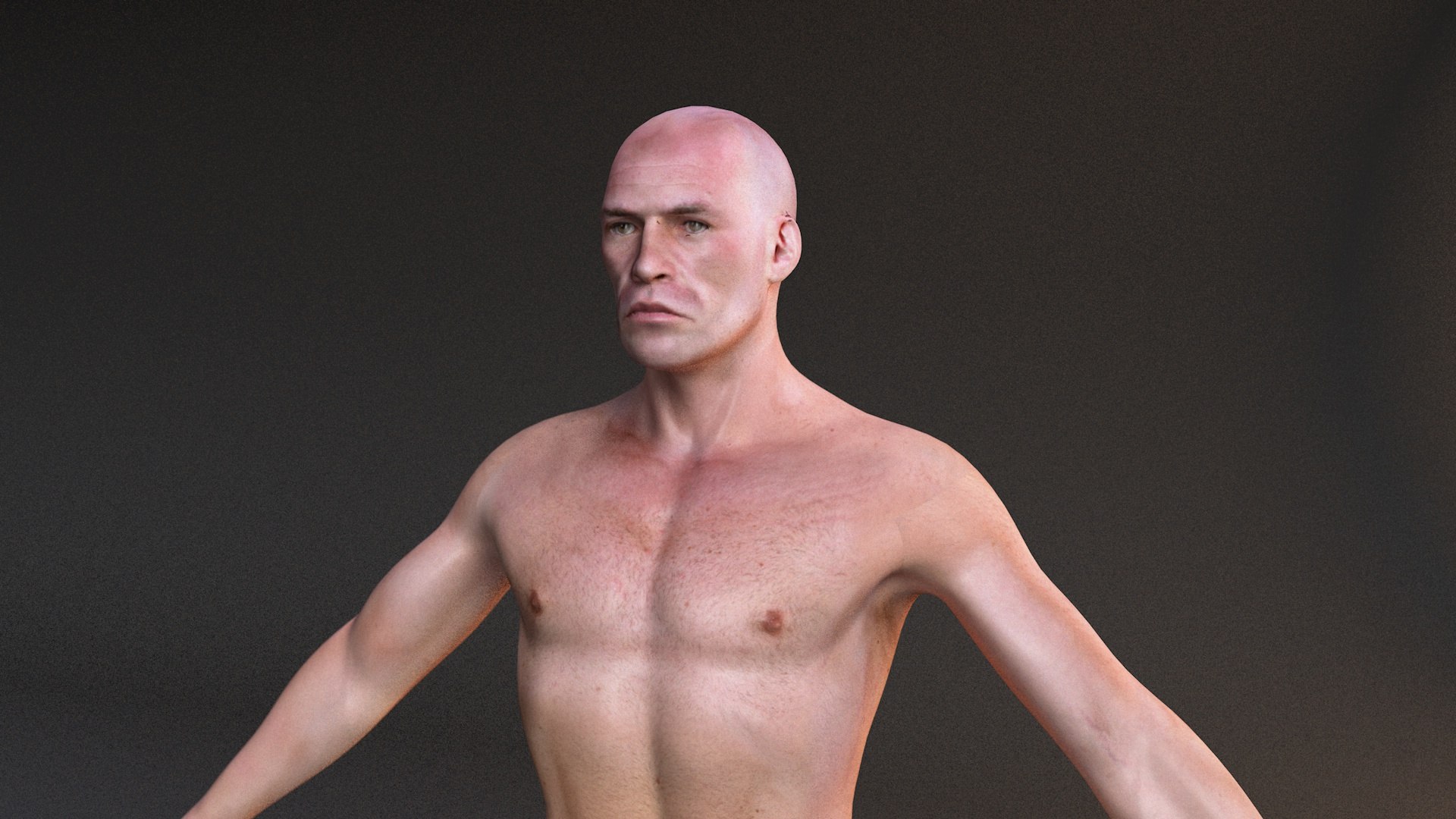 3d character male - rigged
