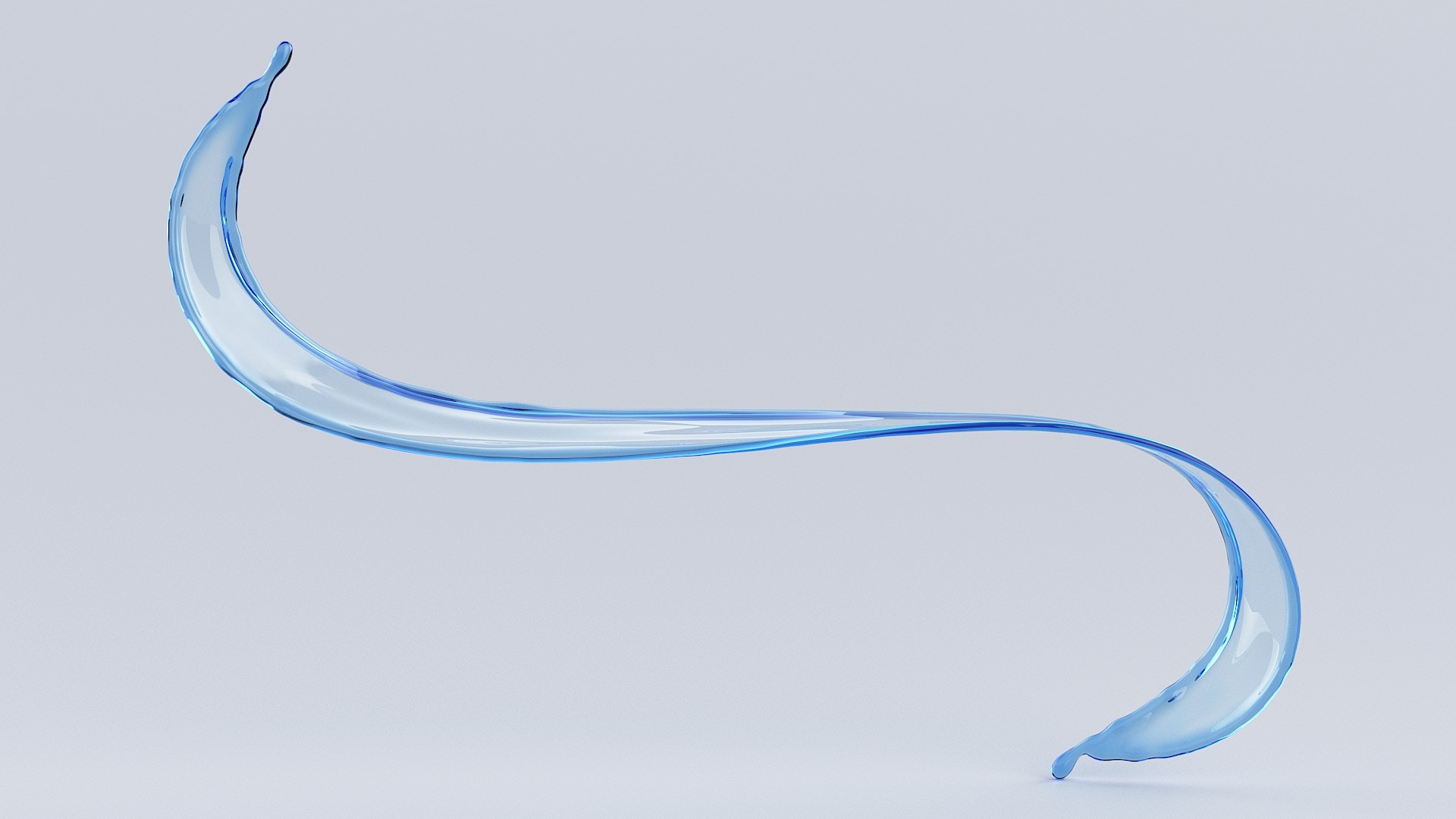 3D Elegant Curved Splash 08 - TurboSquid 2033107