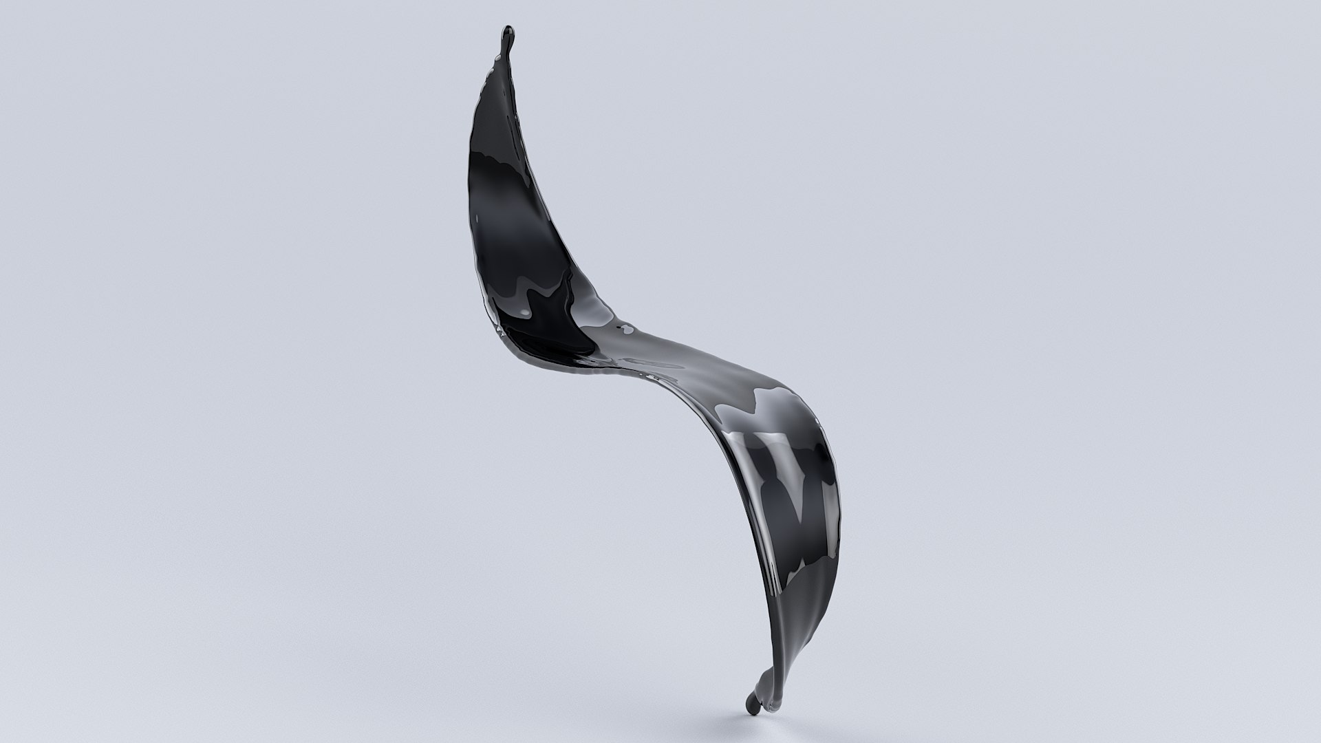 3D Elegant Curved Splash 08 - TurboSquid 2033107