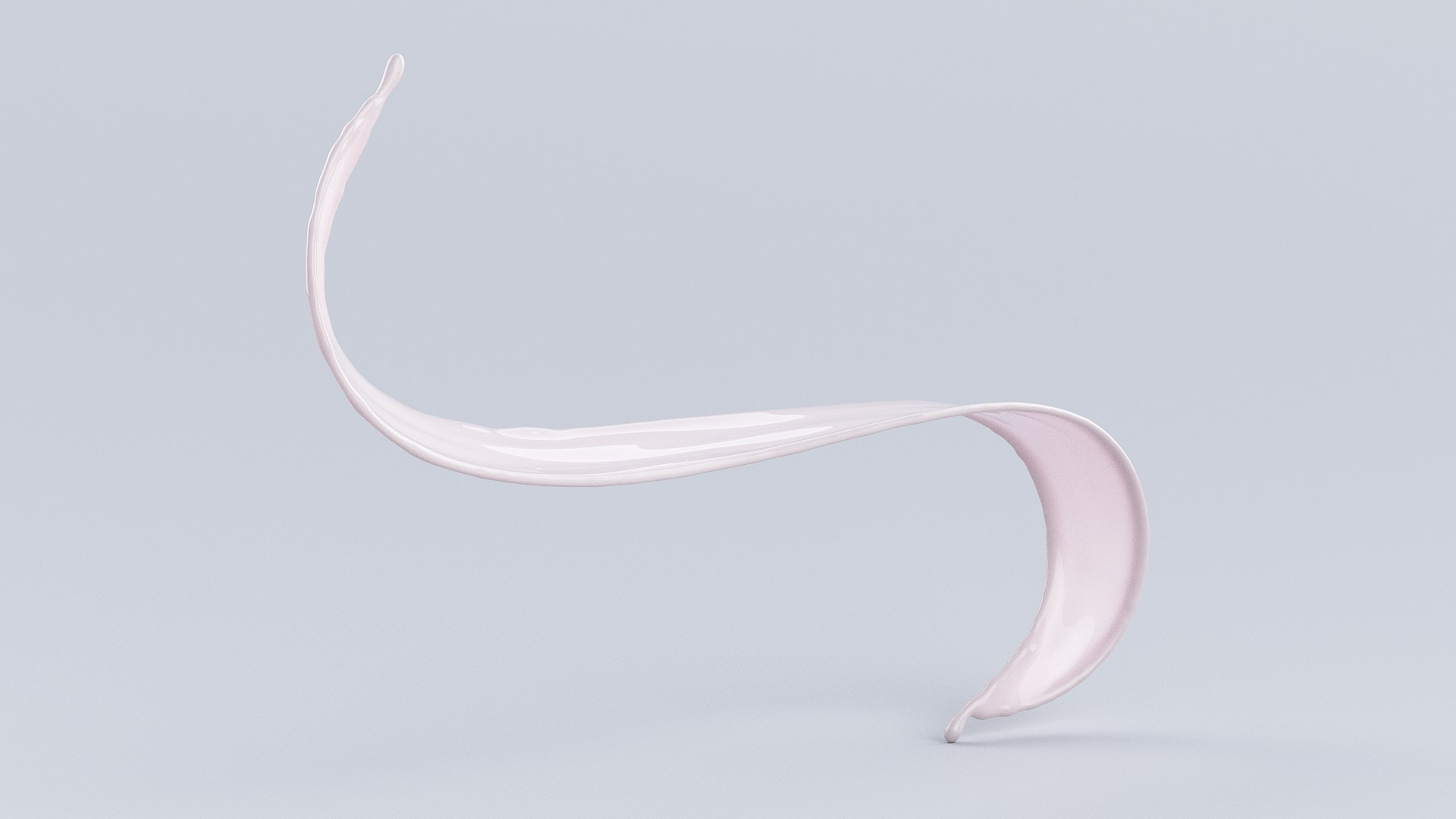 3D Elegant Curved Splash 08 - TurboSquid 2033107