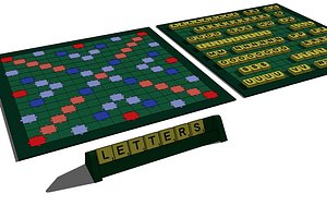 3D Scrabble Models - Browse & Download Formats - TurboSquid