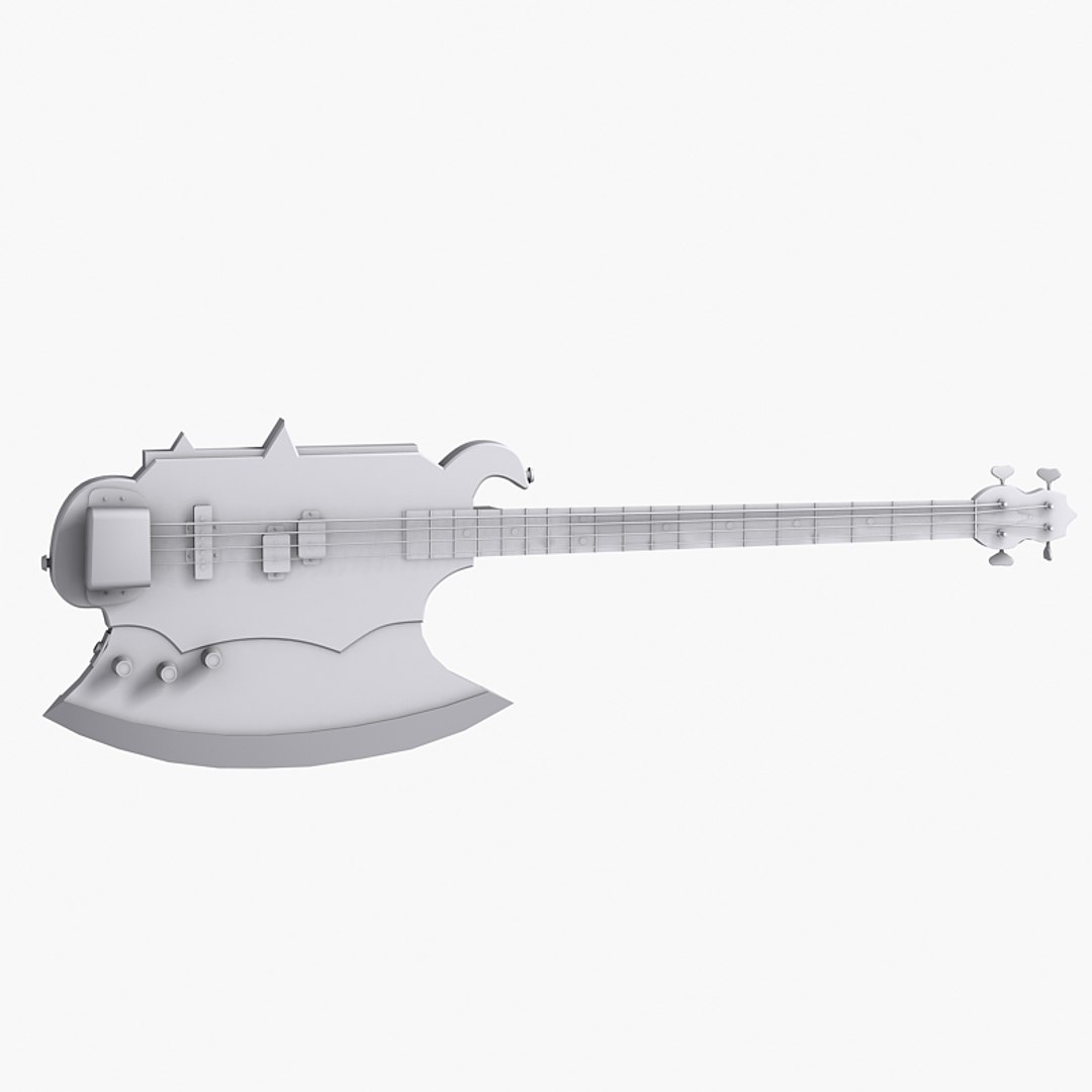 Kiss Axe Bass Guitar Max