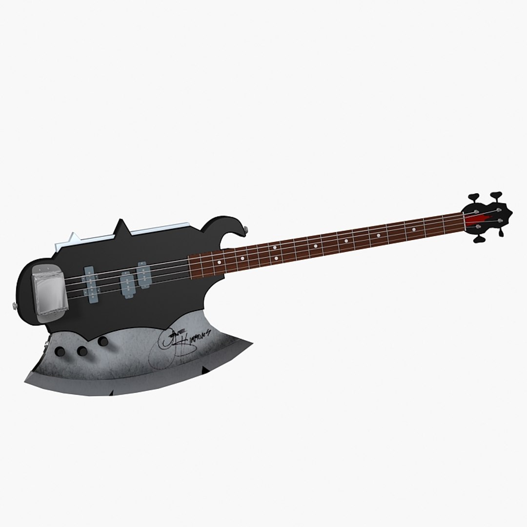 kiss axe bass guitar max