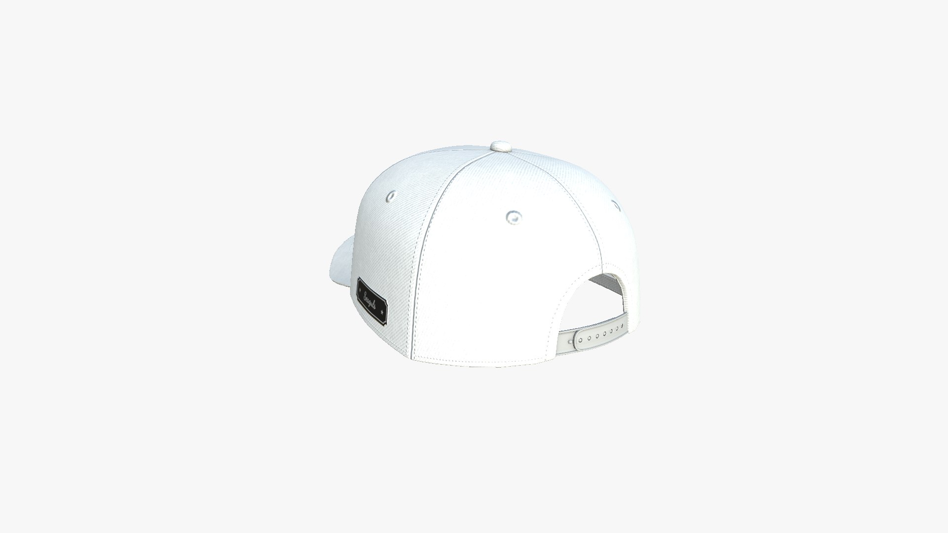 Cap A04 White - Character Fashion Design 3D - TurboSquid 2095609