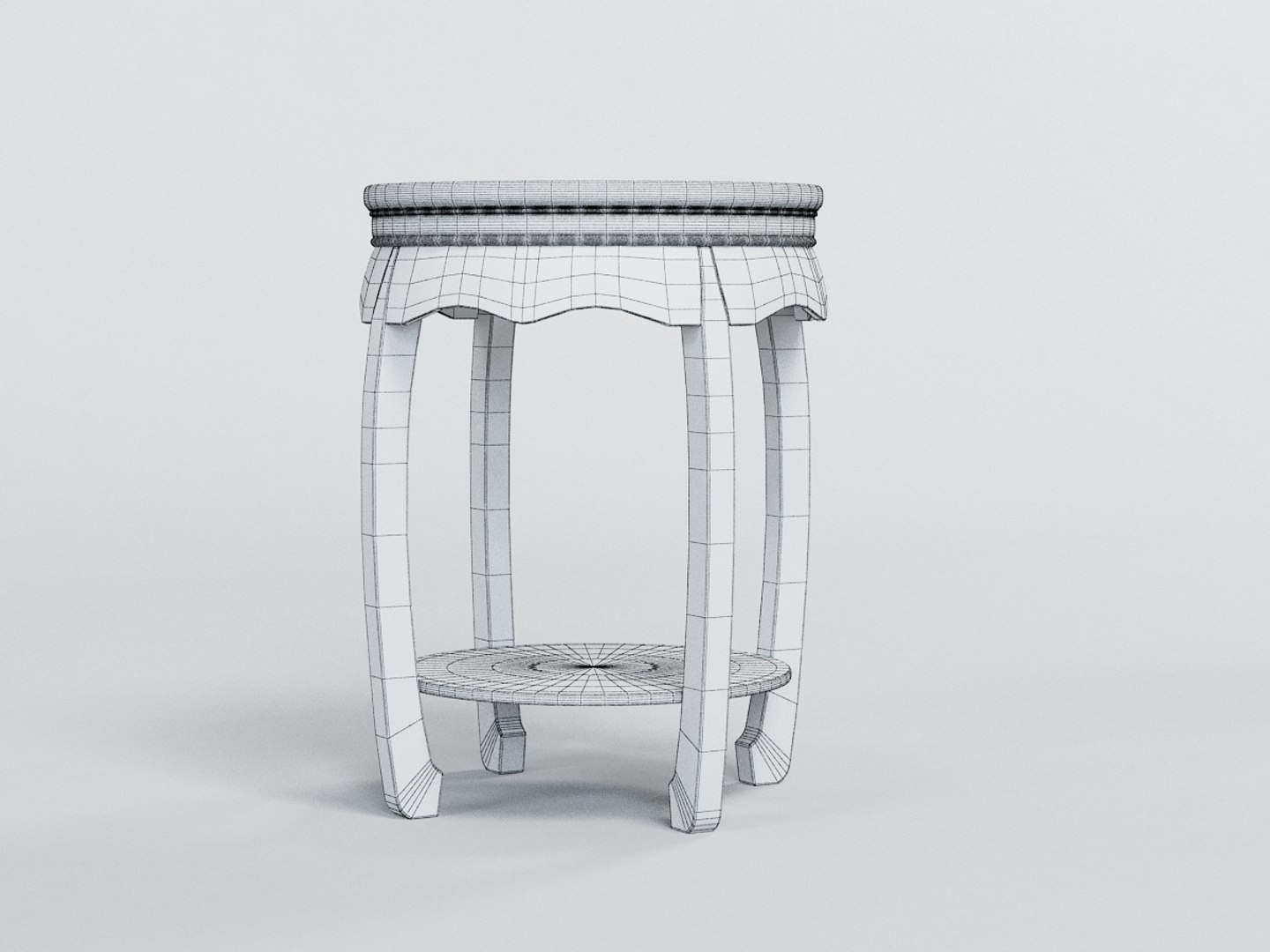 3D Chinese Table Model - TurboSquid 1619940