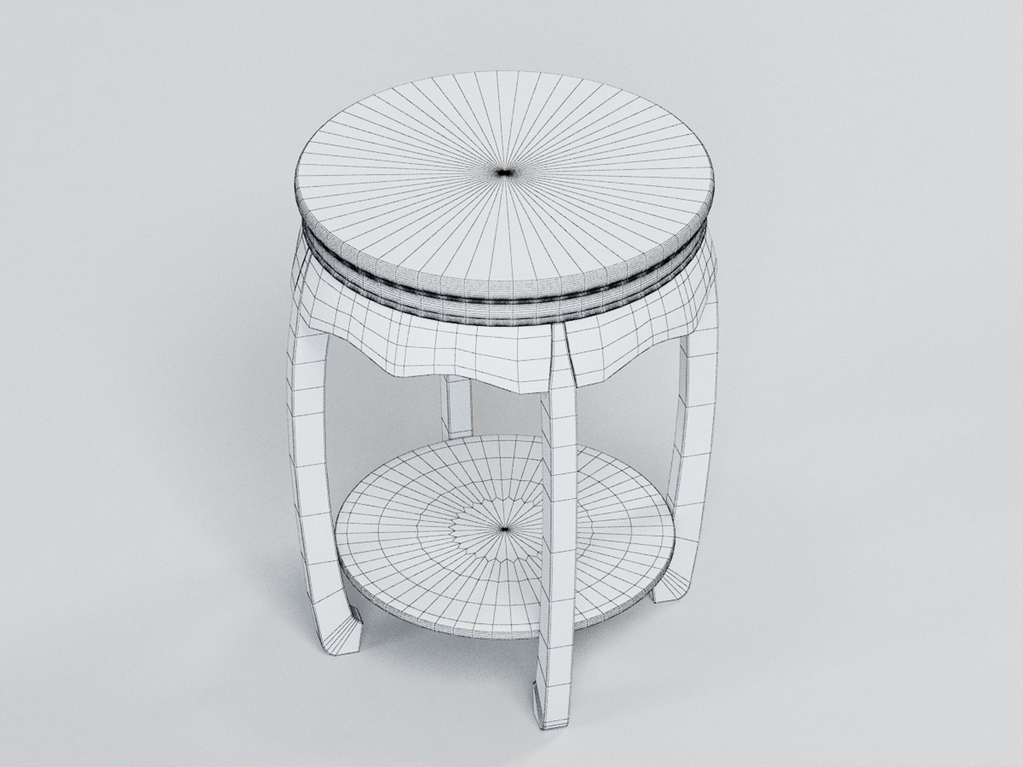 3D Chinese Table Model - TurboSquid 1619940