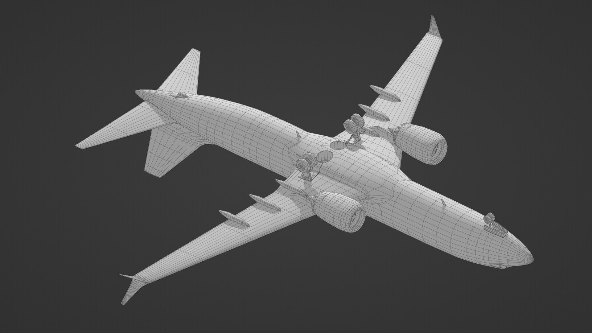 3D Model B738 MAX CH SC - TurboSquid 2230359