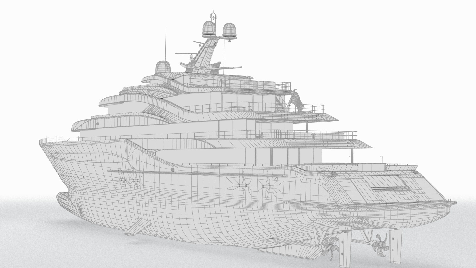 3D Model Nova Superyacht Dynamic Simulation - TurboSquid 2325378