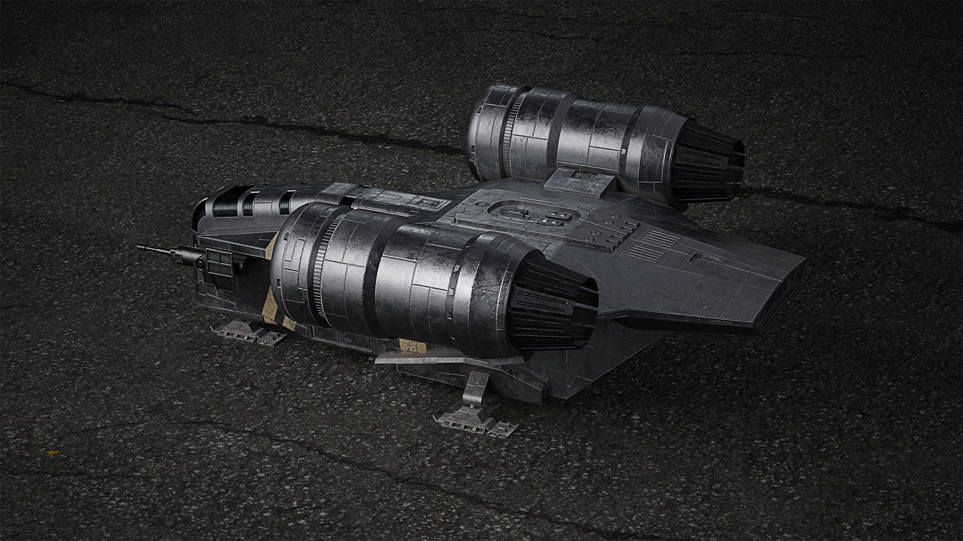 Razor Crest 3D Model - TurboSquid 1733296