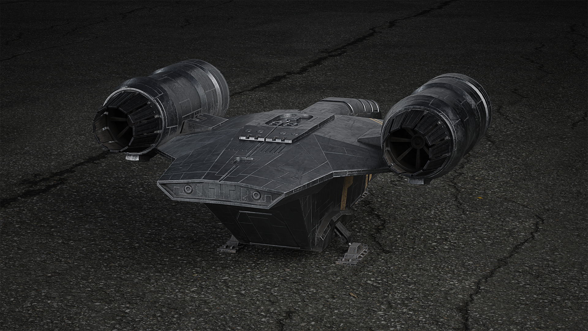 Razor Crest 3D model - TurboSquid 1733296