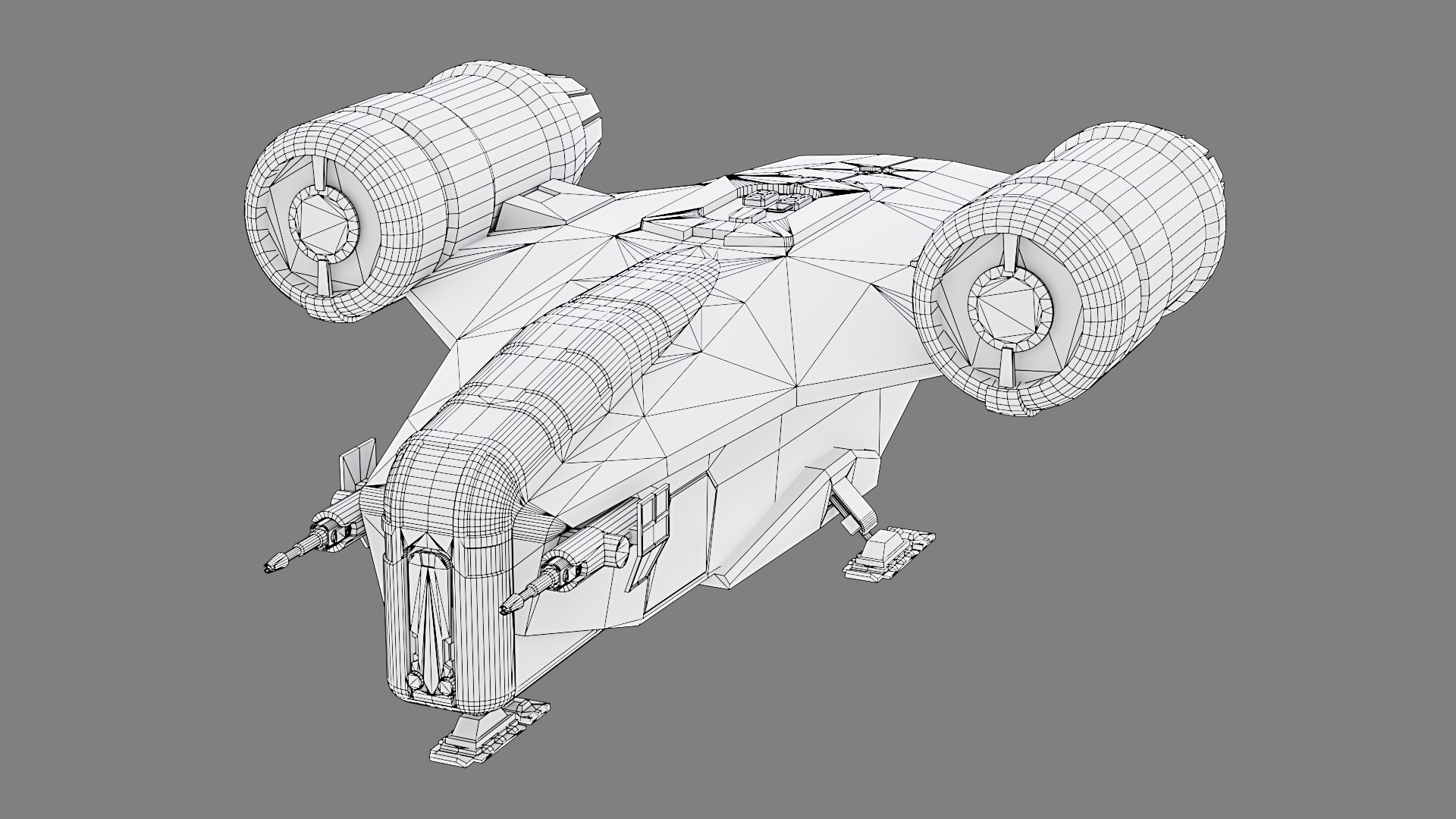 Razor Crest 3D Model - TurboSquid 1733296