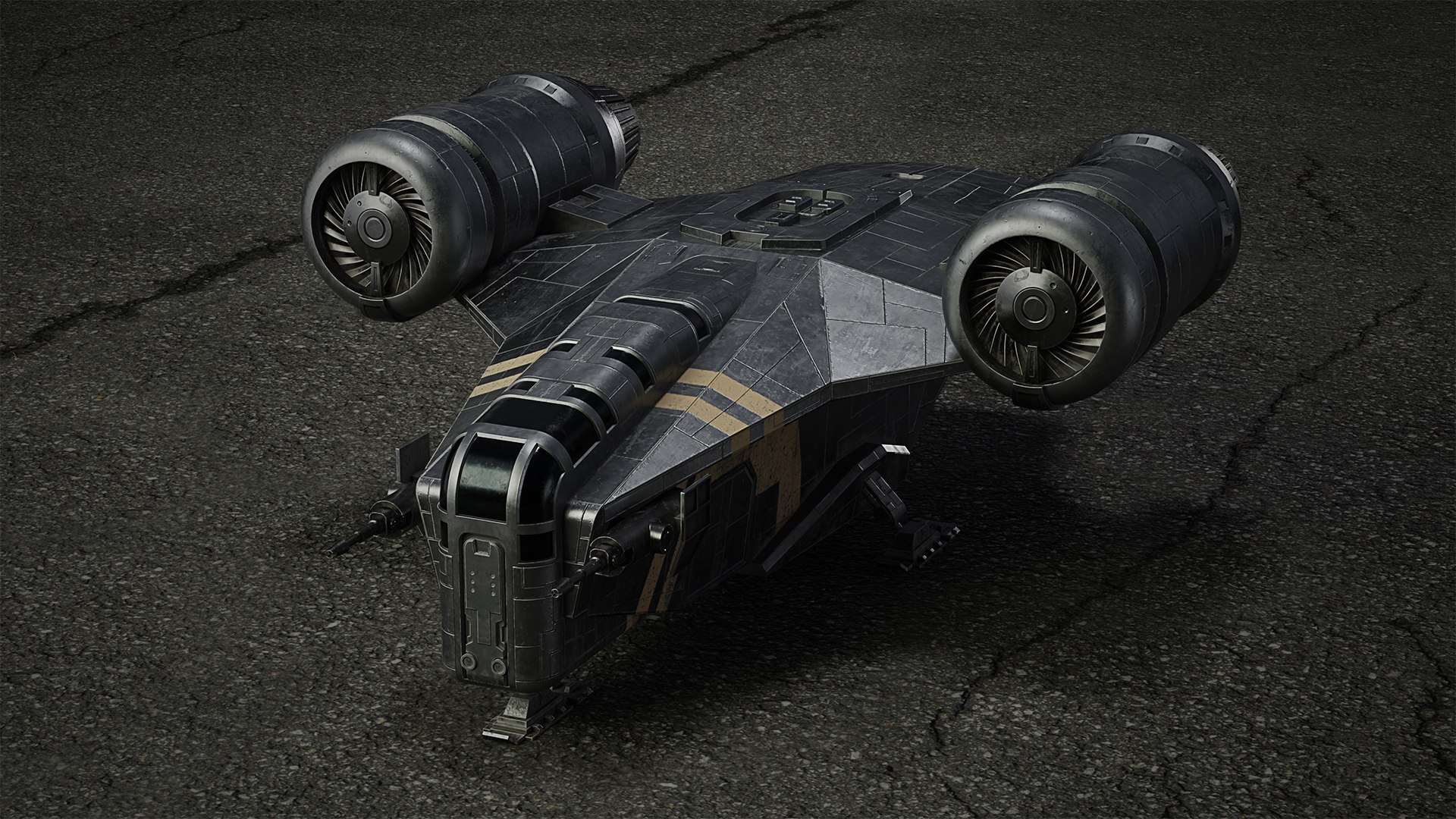 Razor Crest 3D Model - TurboSquid 1733296