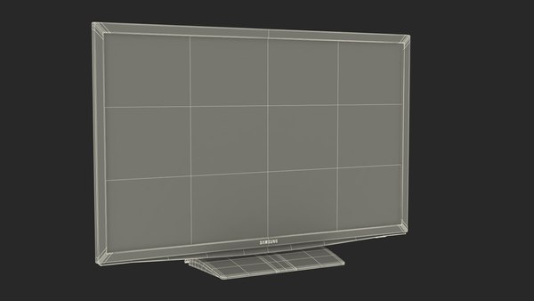 3D модель ЖК-телевизор Samsung с диагональю 28 дюймов - TurboSquid 2221962