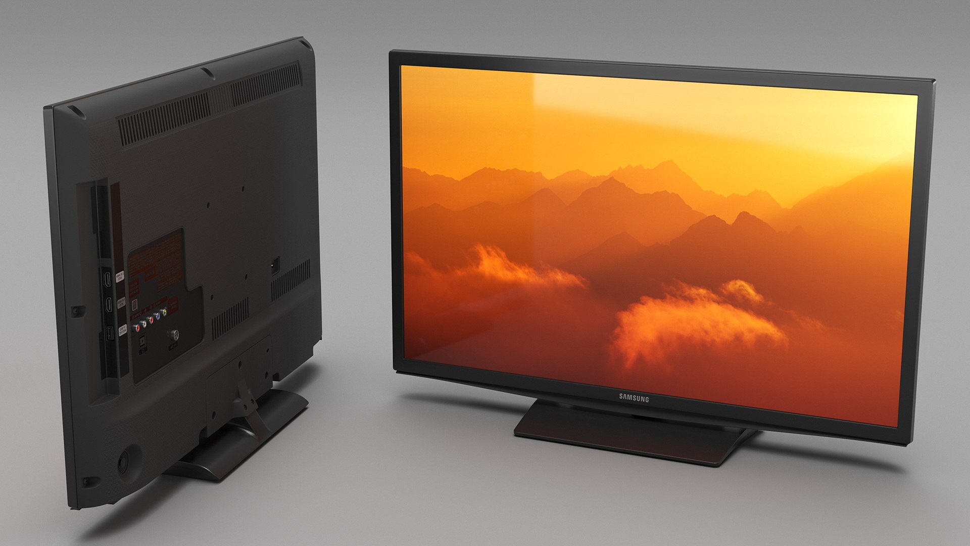 3D Samsung LCD Television 28 Inch - TurboSquid 2221962