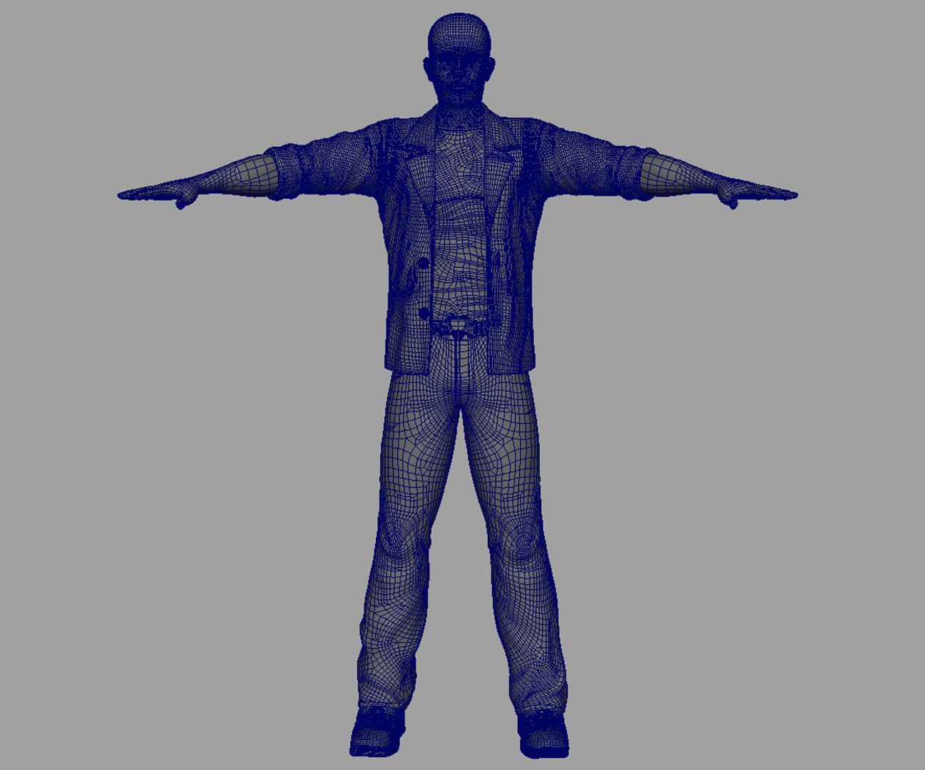 Male Character Obj
