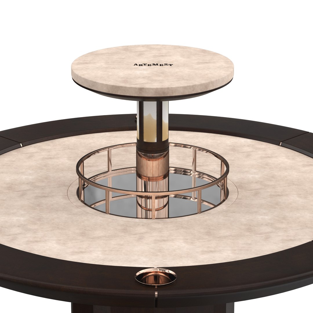 ANTE POKER BAR TABLE 3D Model - TurboSquid 2260811
