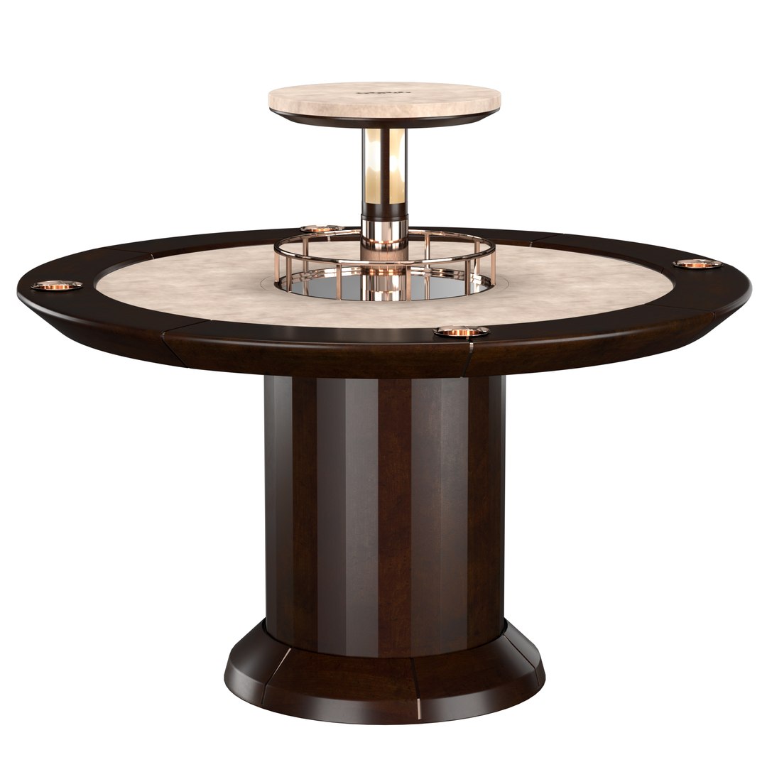 ANTE POKER BAR TABLE 3D Model - TurboSquid 2260811