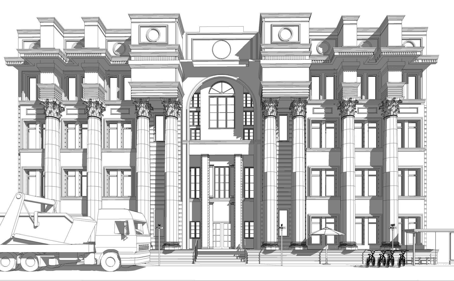 Classic Revit 3D Model - TurboSquid 1459189