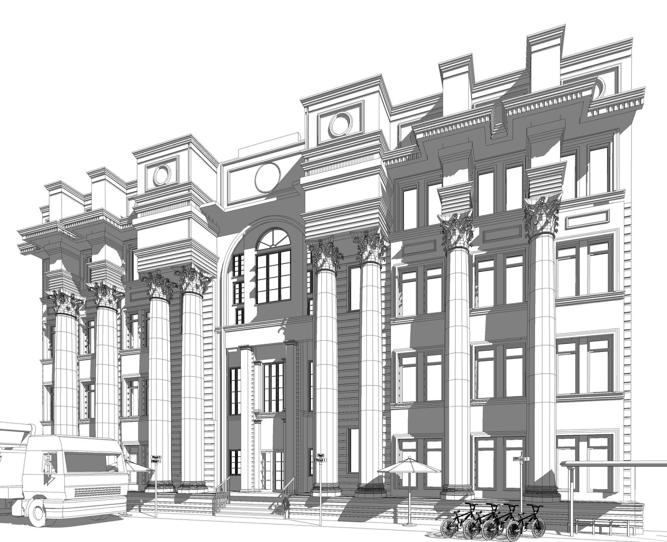 Classic Revit 3D Model - TurboSquid 1459189