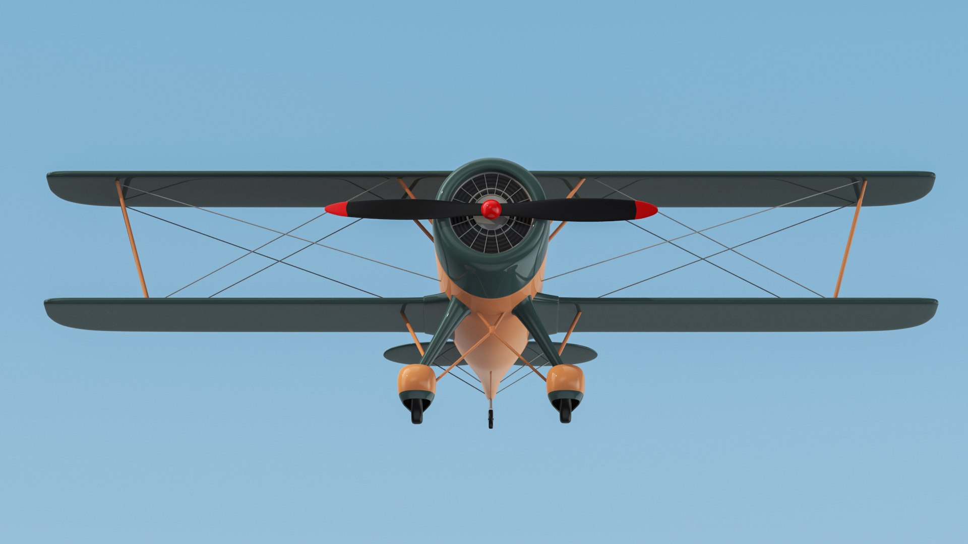 Japanese Fighter Biplane 3D - TurboSquid 1829333
