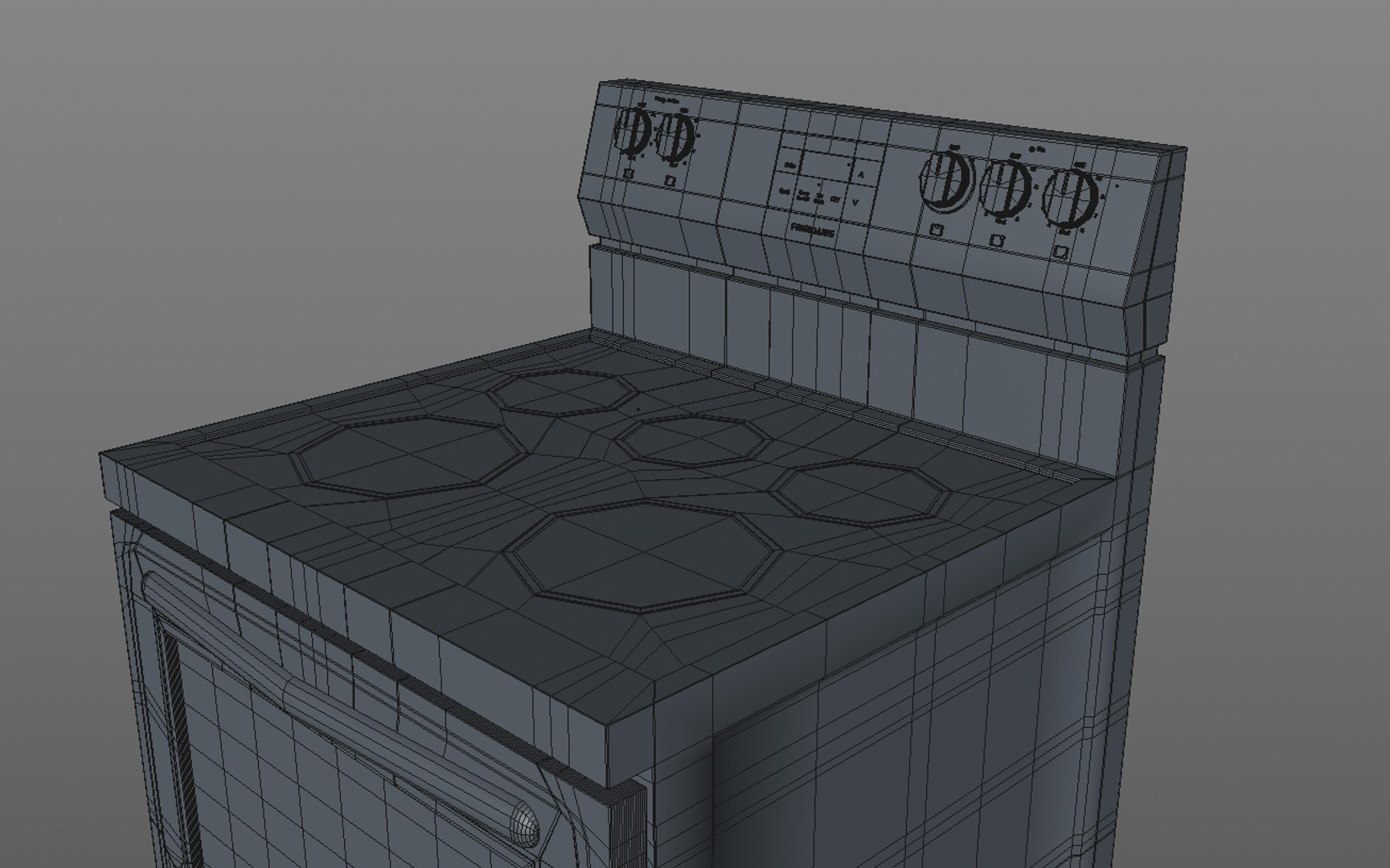 3D Model Frigidaire Electric Range L033 - TurboSquid 1347501