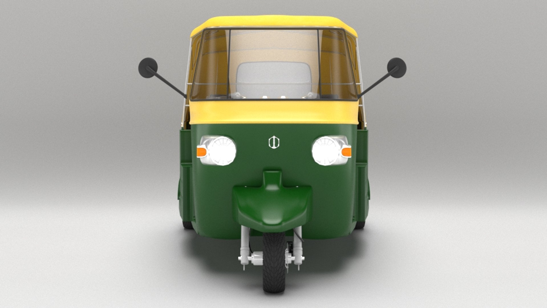 Rickshaw Auto 3D Model - TurboSquid 1585150