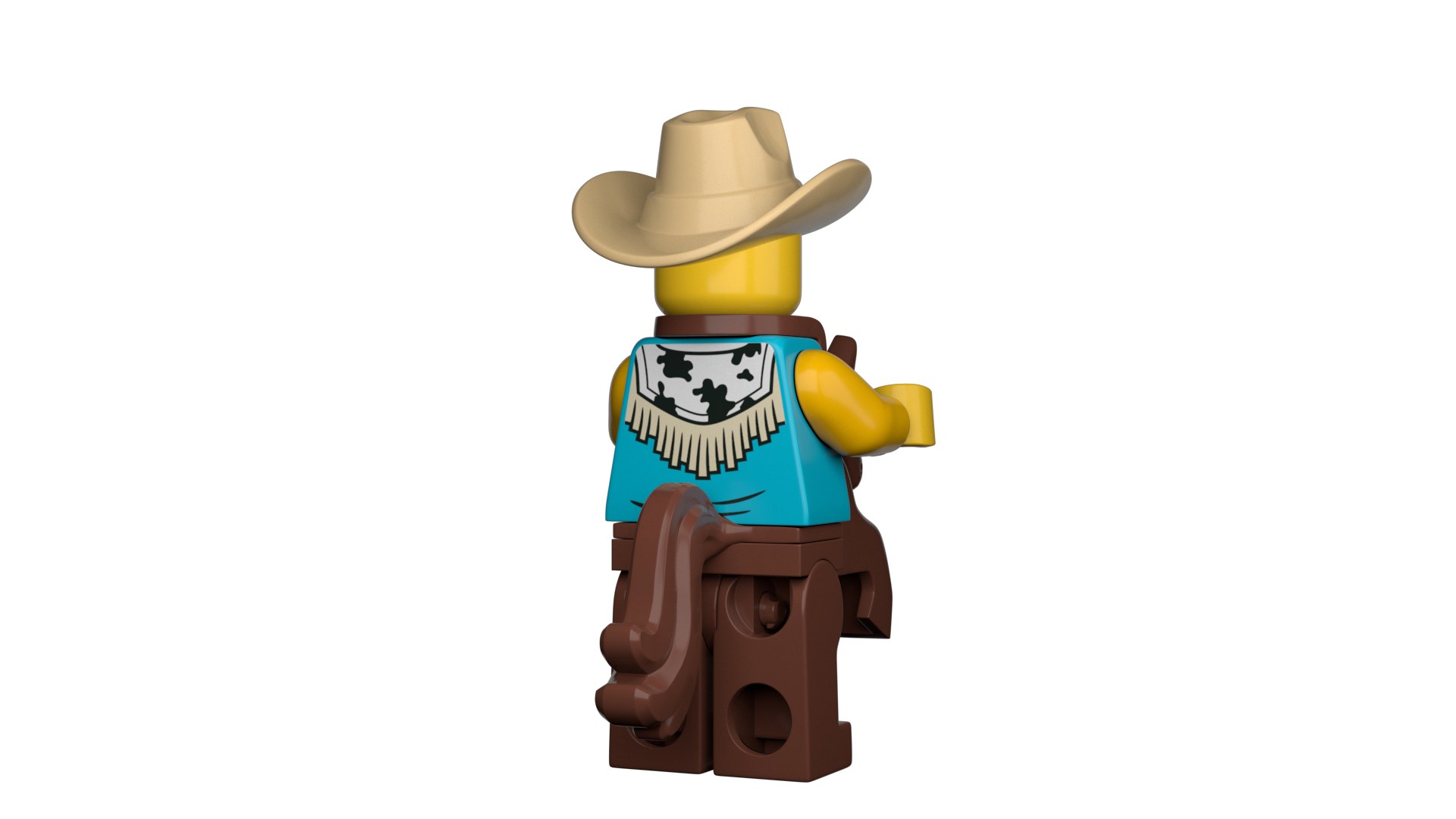 3D LEGO Cowboy Costume Guy 3d Model Model - TurboSquid 1733101