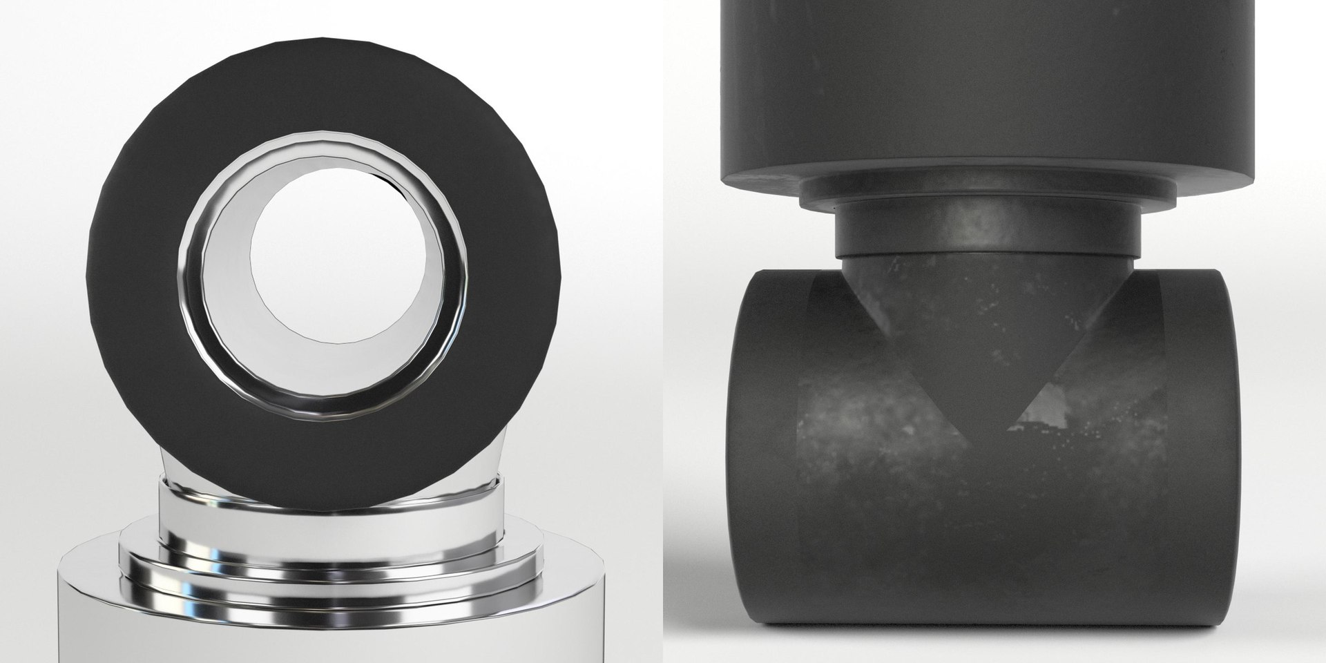 3D Hydraulic Damper - TurboSquid 1344527