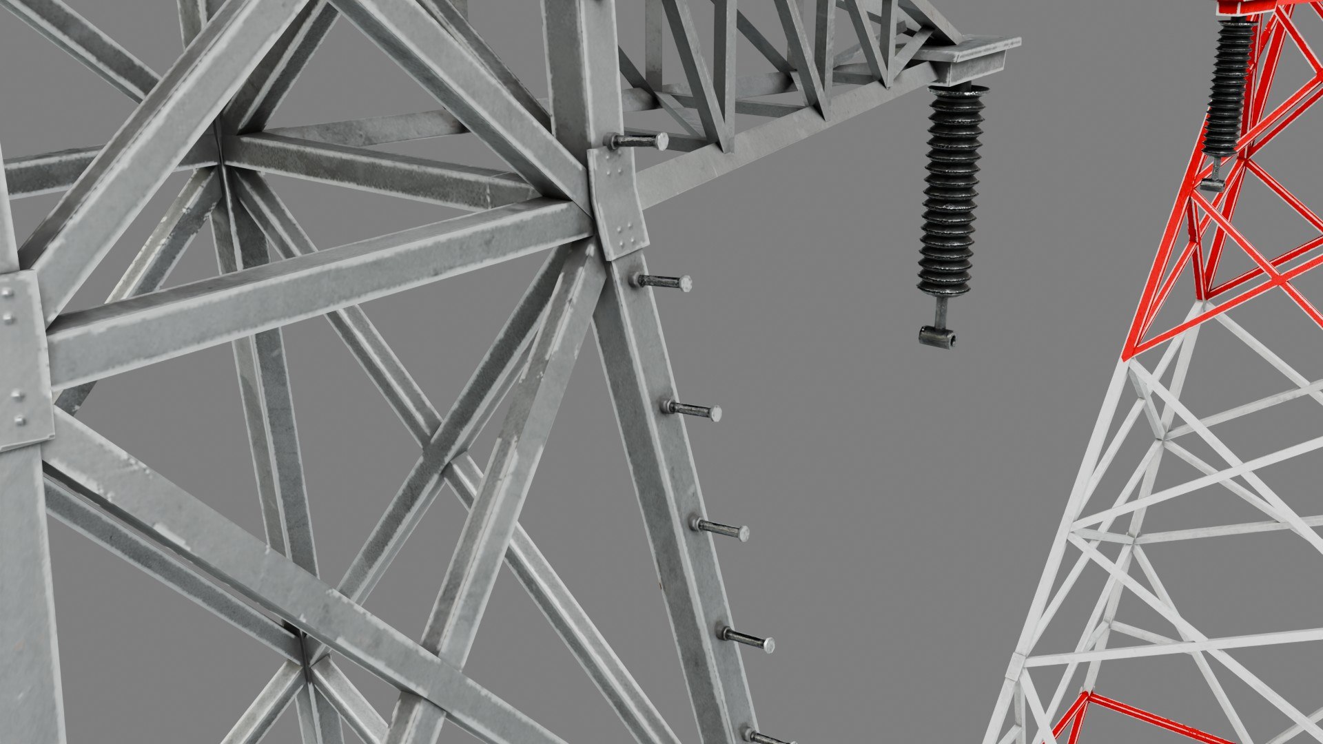 3D Overhead Powerline - TurboSquid 2330552