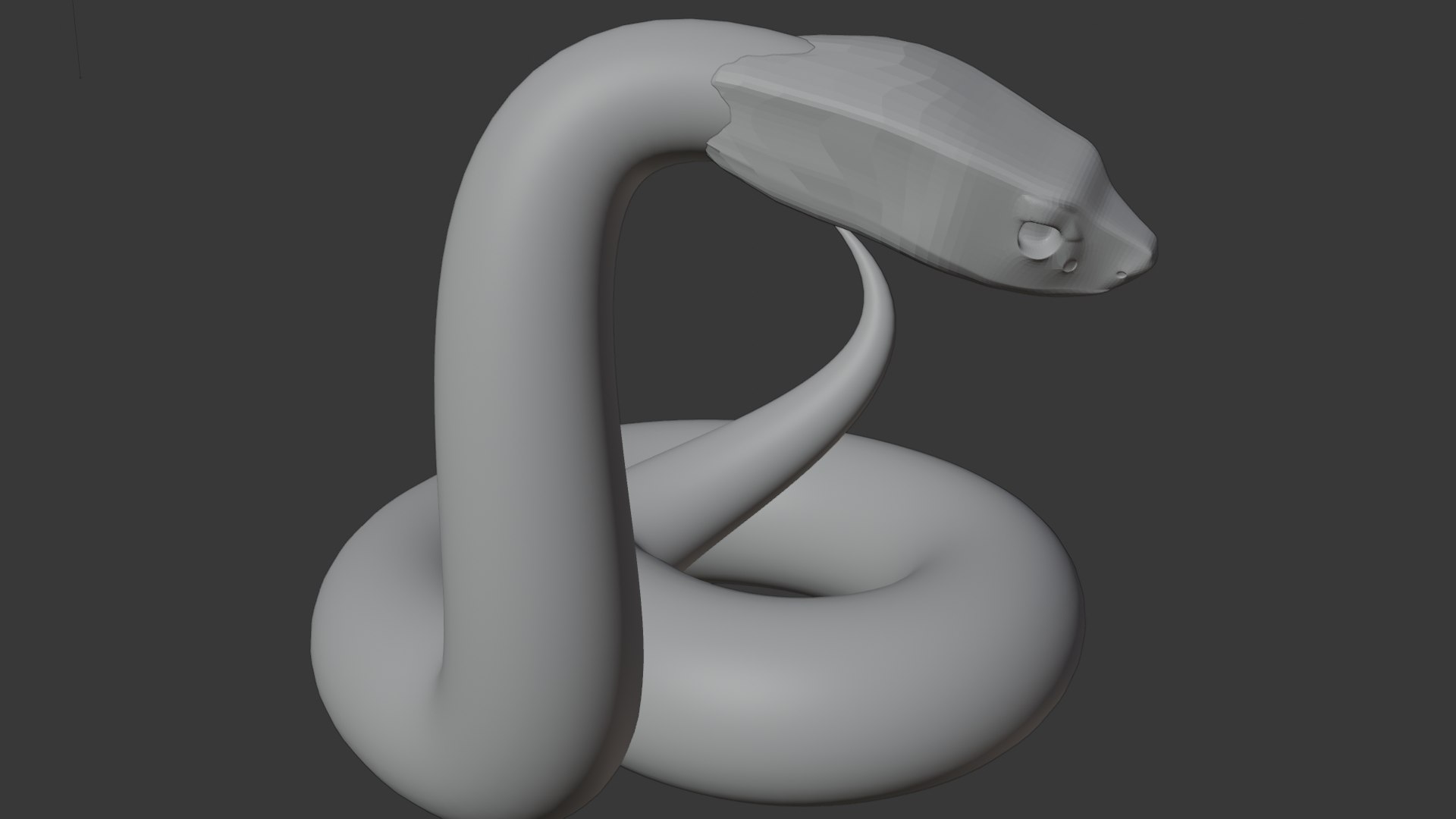 3D Snake Base Mesh Model - TurboSquid 2407832