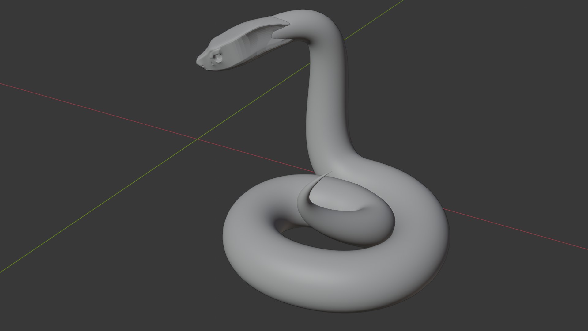 3D Snake Base Mesh Model - TurboSquid 2407832