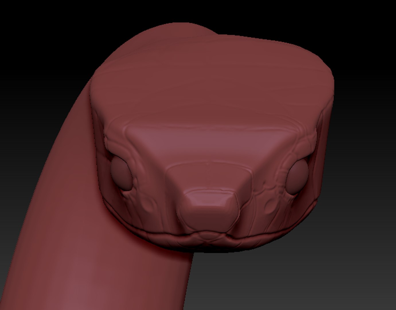 3D Snake Base Mesh Model - TurboSquid 2407832