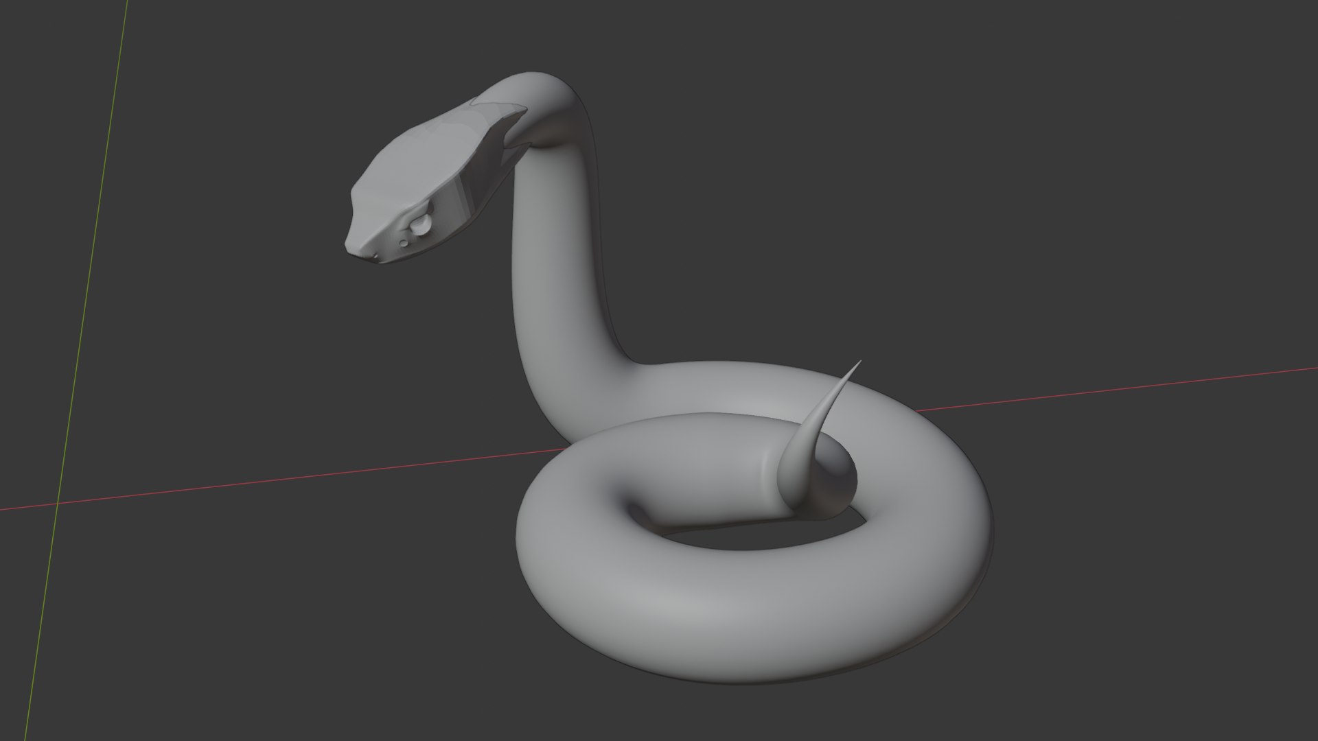 3D Snake Base Mesh Model - TurboSquid 2407832