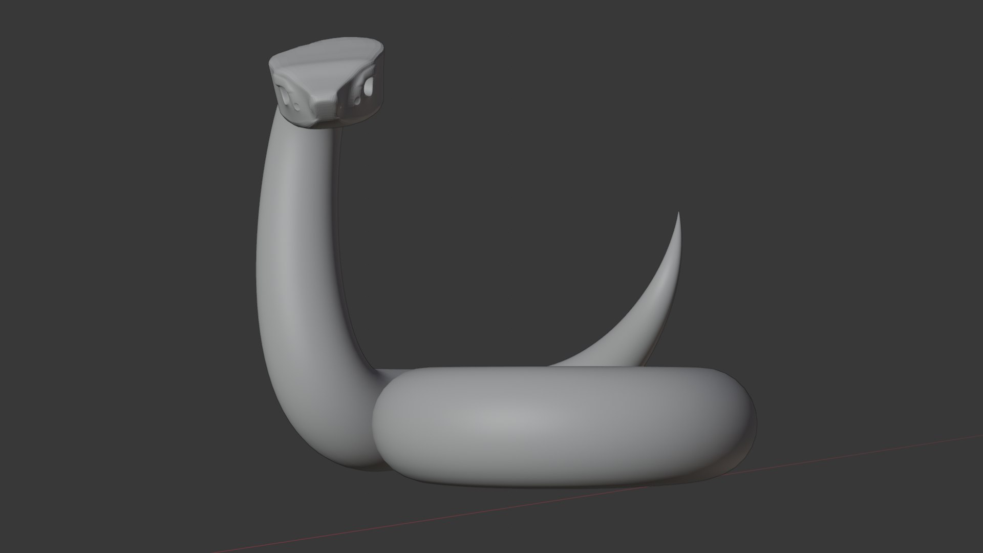 3D Snake Base Mesh Model - TurboSquid 2407832