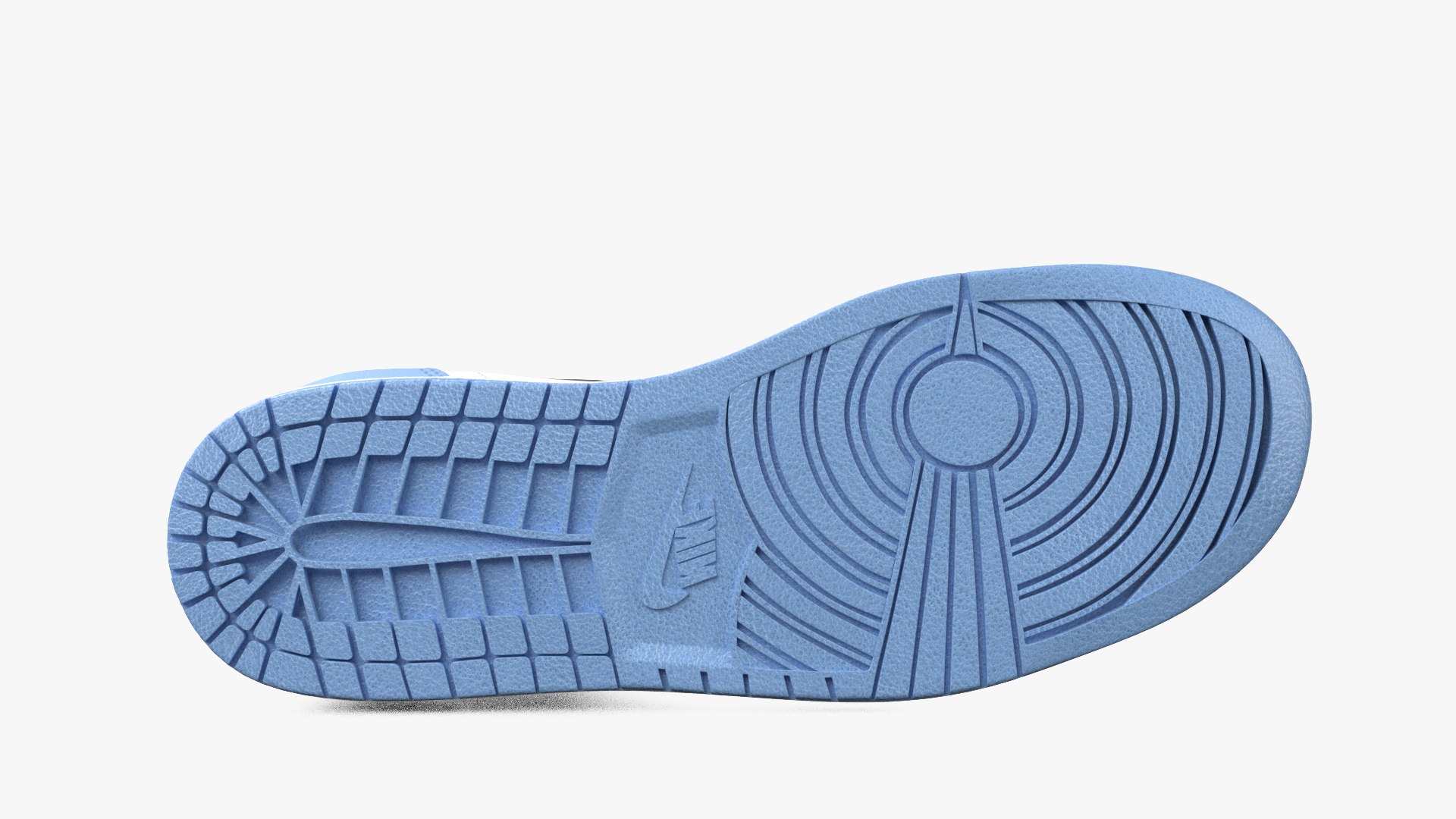 Air Jordan 1 Retro Blue 3D Model - TurboSquid 2332996