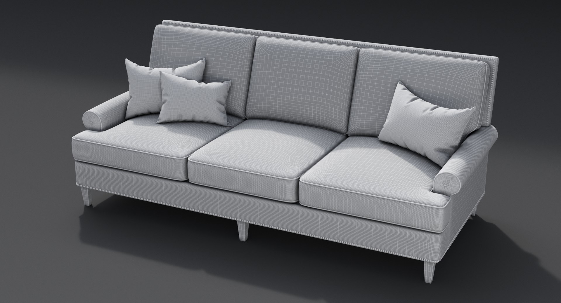 3D Sofa Furniture Seat Model - TurboSquid 1554546